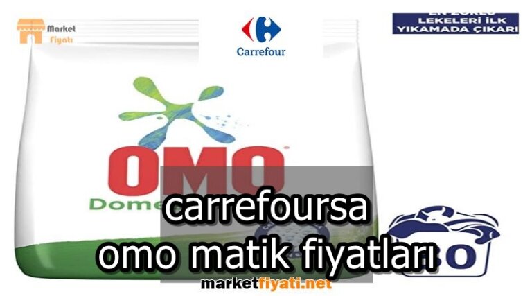 Carrefour Omo Matik Fiyatları - 2024 - Marketfiyati.net